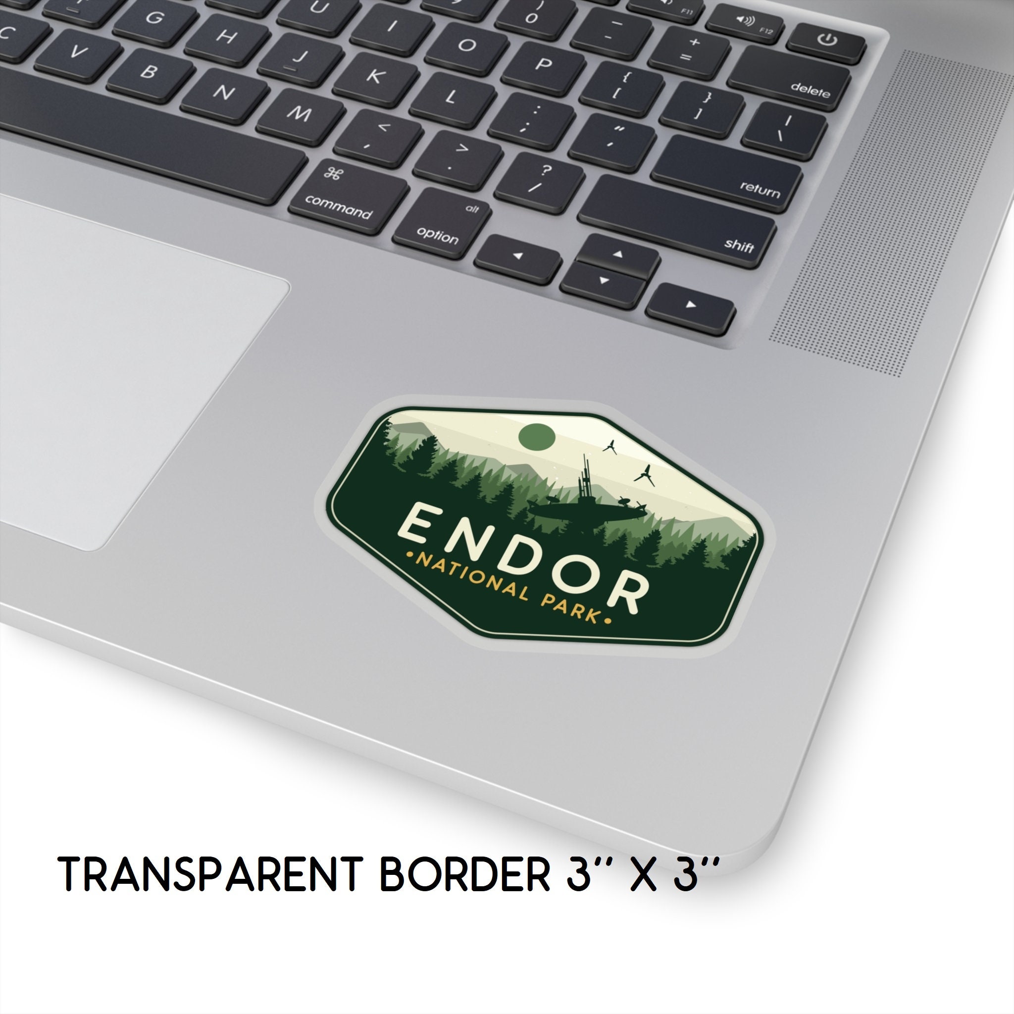 Endor National Park Sticker, Star Wars Stickers, Star Wars Gifts, Star ...