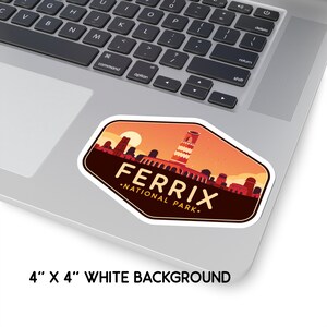 Star Wars Stickers, Ferrix National Park Sticker, Cassian Andor Sticker ...