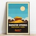 Radiator Springs Travel Poster, Disney CARS Poster, Disney Cars Wall ...