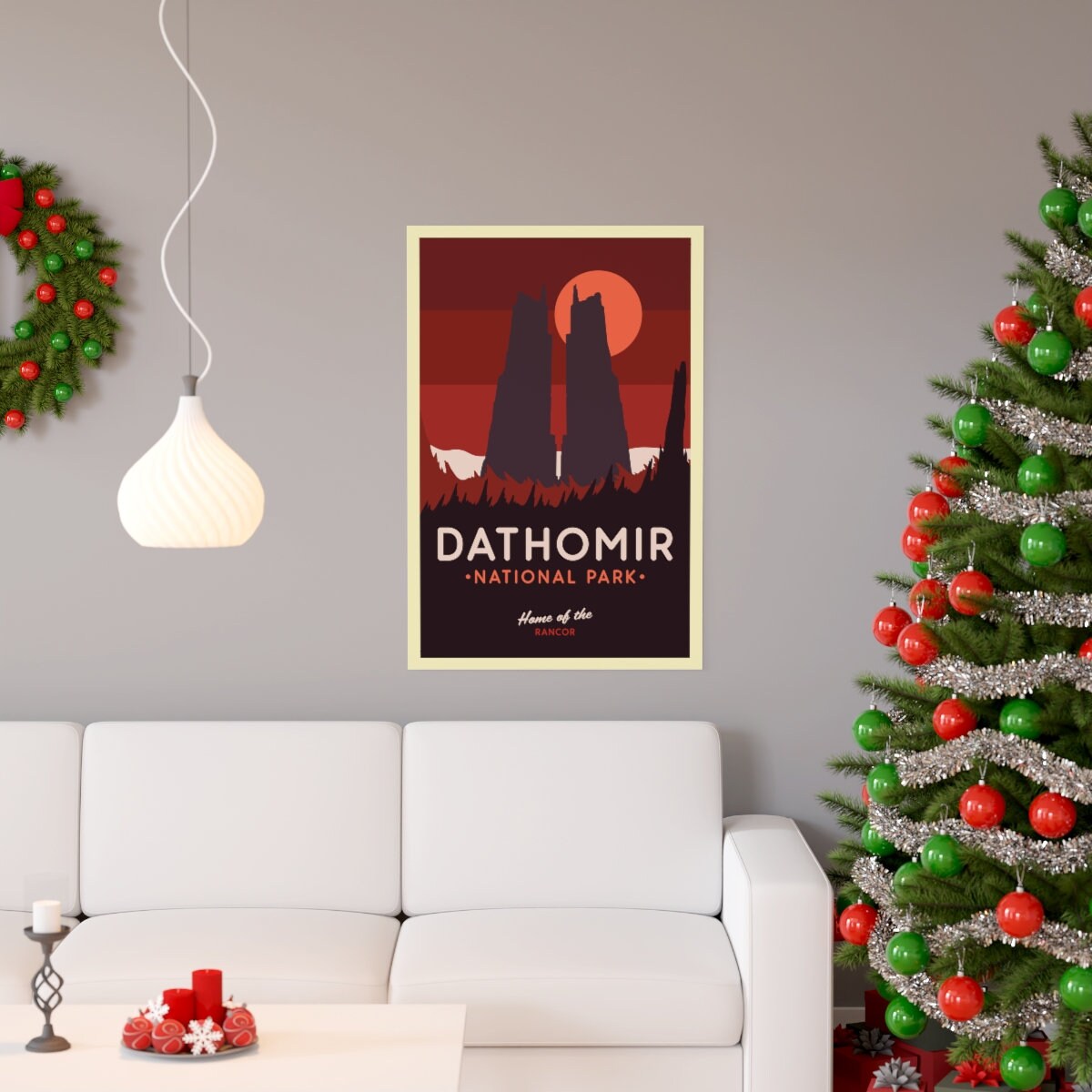 Star Wars Dathomir Travel Poster, Star Wars Galaxy Posters, Star Wars ...