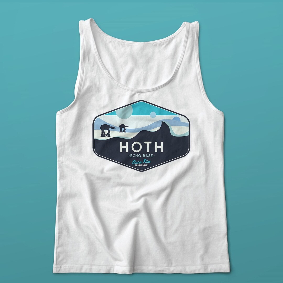 Star Wars Tank Top, Hoth Echo Base Tank Top, Unisex Tank Top, Star Wars ...