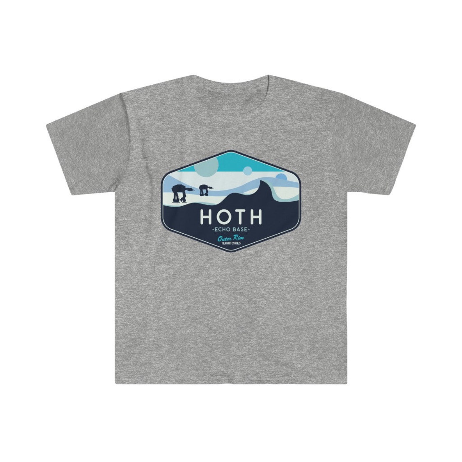 Star Wars T Shirt Hoth T-shirt Hoth Echo Base Tee Star Wars - Etsy