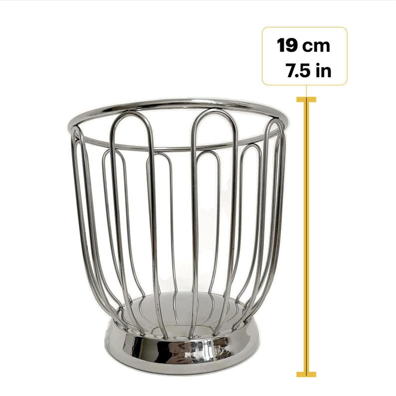 Cesta de fruta vintage o cuenco para cítricos, diseño italiano, Alessi ...