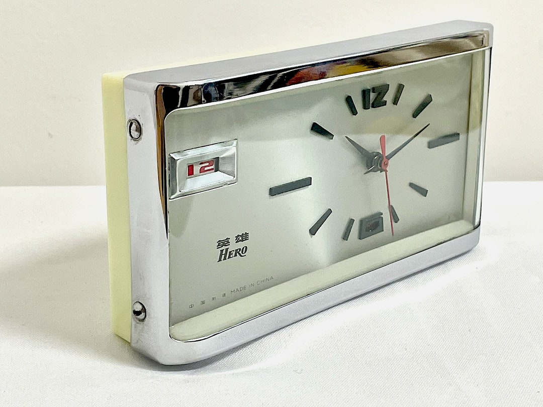 Alarm Clock Made in China From the 70s - Etsy