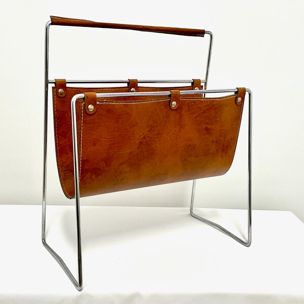 Vintage Magazine Rack - Etsy