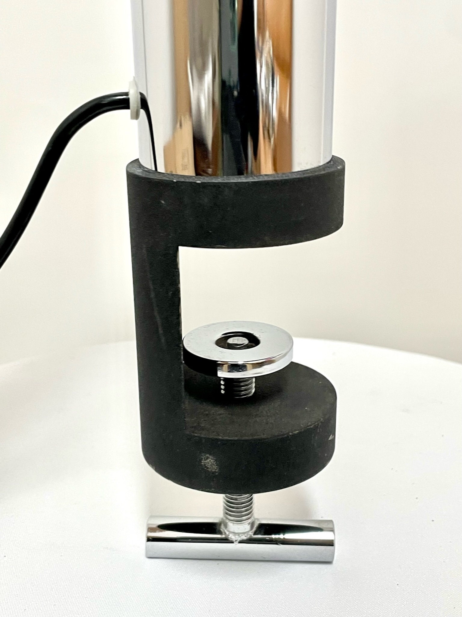 Chrome Clamp Lamp Flexible Neck Table Lamp Vintage Lamp - Etsy