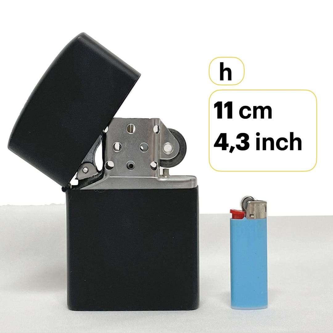 Giant Zippo-type Table Lighter, Baby Jumbo Model With Original Box ...