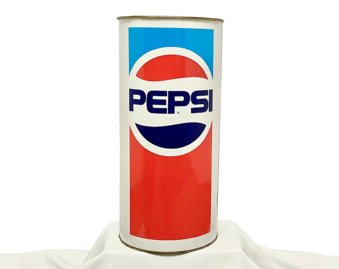 Pepsi Vintage Umbrella Stand | Enamelled Metal | Made in Italy | 80s - Etsy