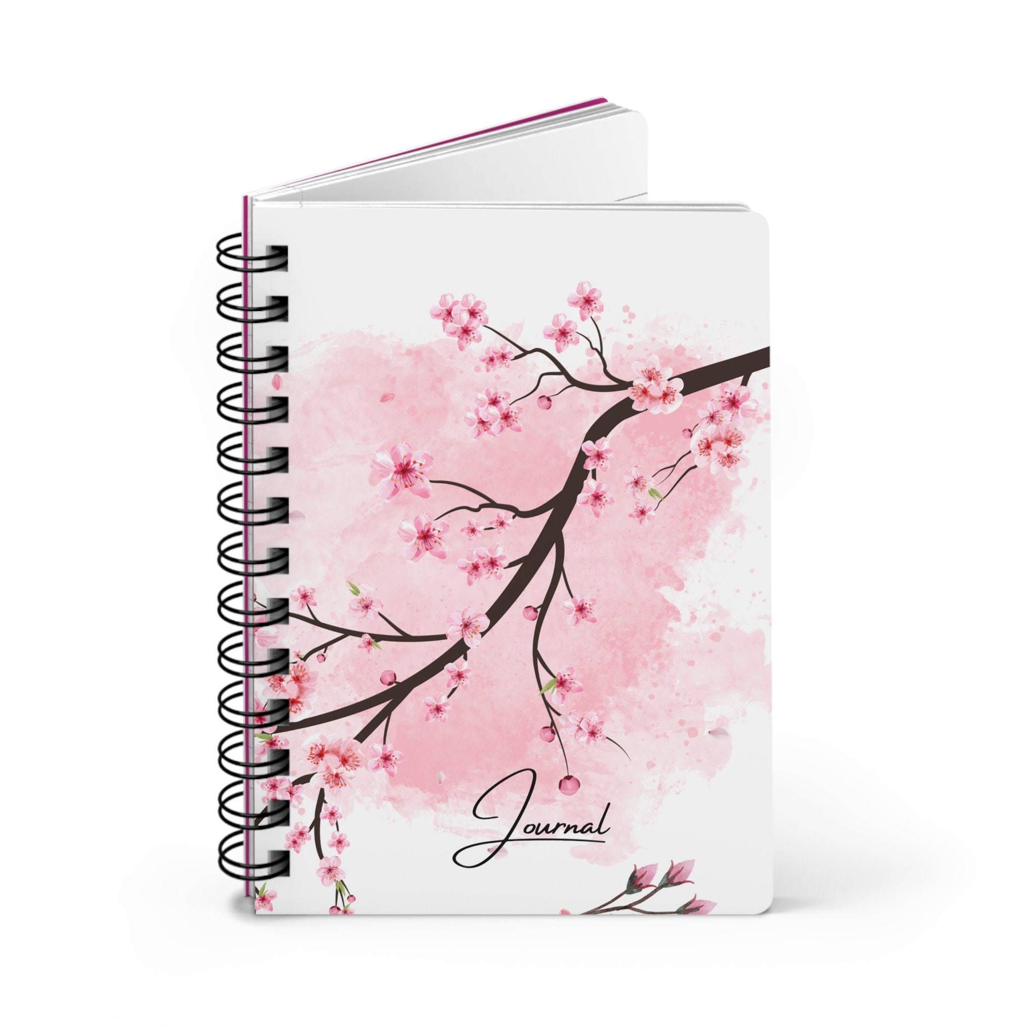 Cherry Blossom Tree Journal - Spiral Bound Journal/notebook - Etsy