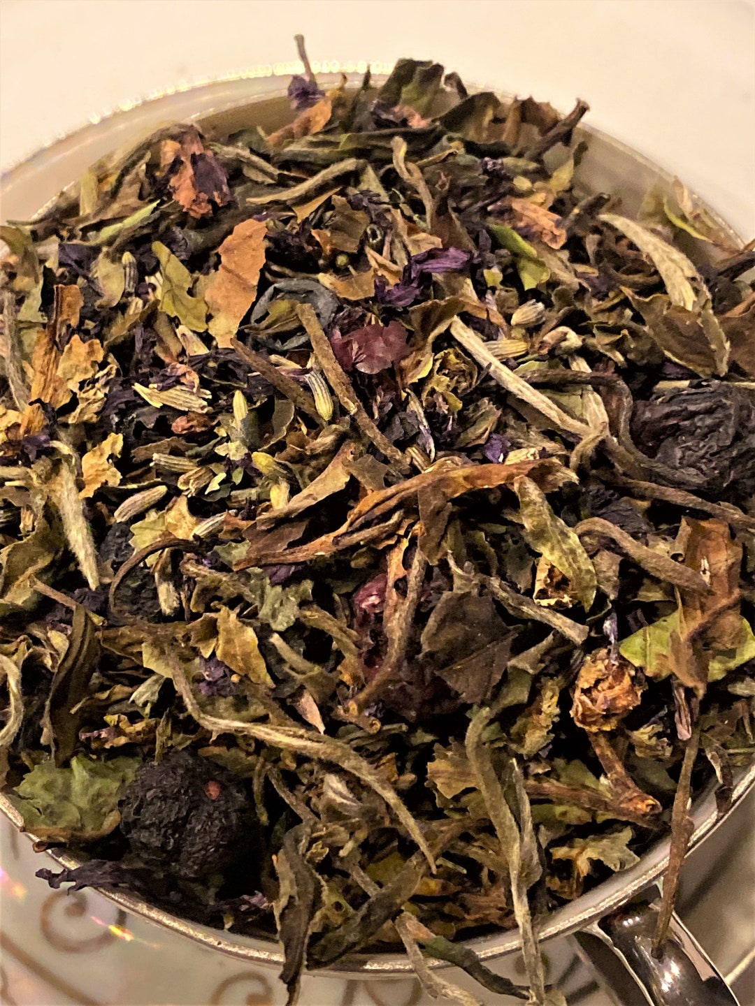 Lady Broom's Blueberry White Tea - Etsy