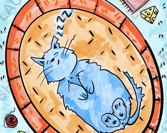 3 Printable Colouring Pages Hand Drawn Original Illustrations by ...