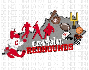 Corbin Redhounds Png - Etsy