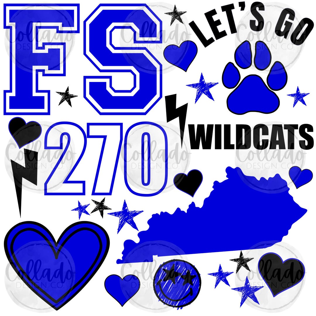 Franklin Simpson Wildcats PNG: Kentucky High School Team Digital ...
