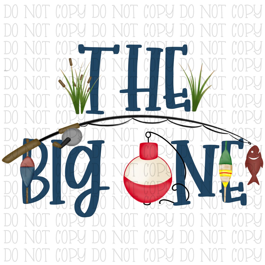The Big One - Fishing - Lures - Kids - Birthday Party - Traditional ...