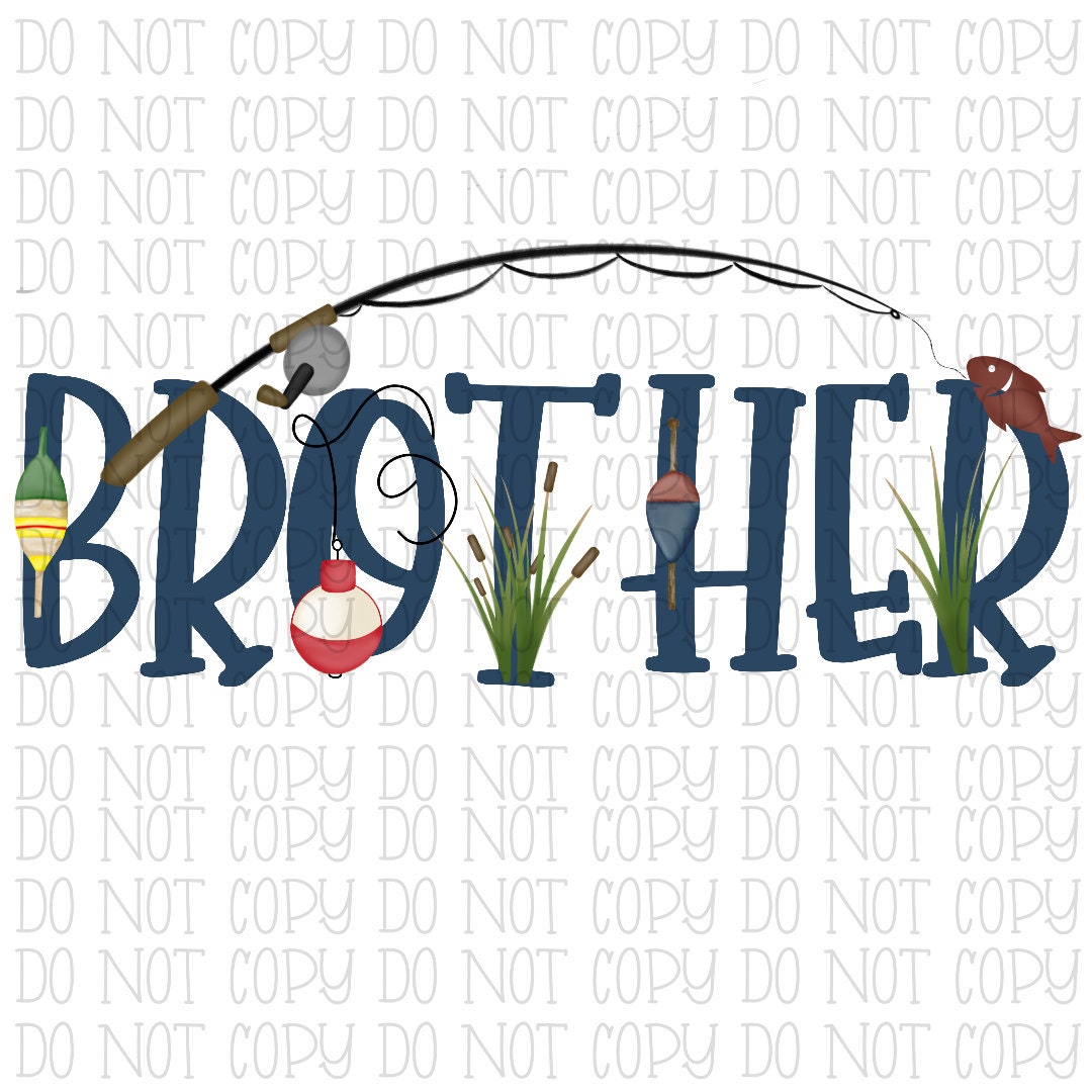 Brother of the Birthday Boy Girl - Oh Fish-ally - Fishing - Lures ...