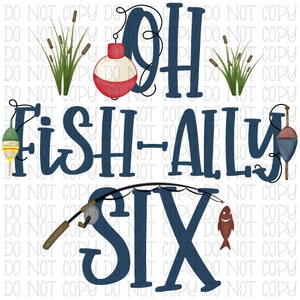 Oh Fish-ally Six 6 - Fishing - Lures - Kids - Birthday Party ...