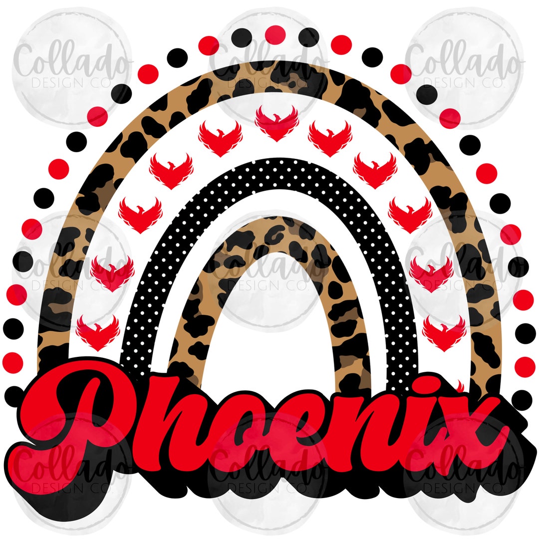 Sonoraville Phoenix Leopard Rainbow Calhoun GA Gordon County Red and ...