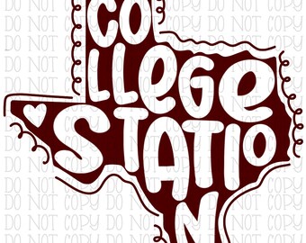 College Station Png - Etsy