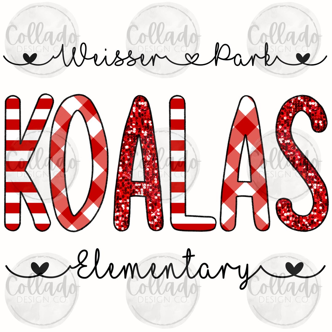 Weisser Park Elementary School Indiana Red White Black Patterns Sequins ...