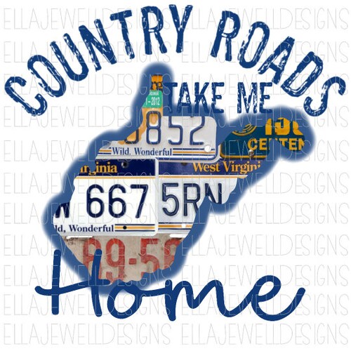HOME Love West Virginia State PNG Digital Download - Etsy