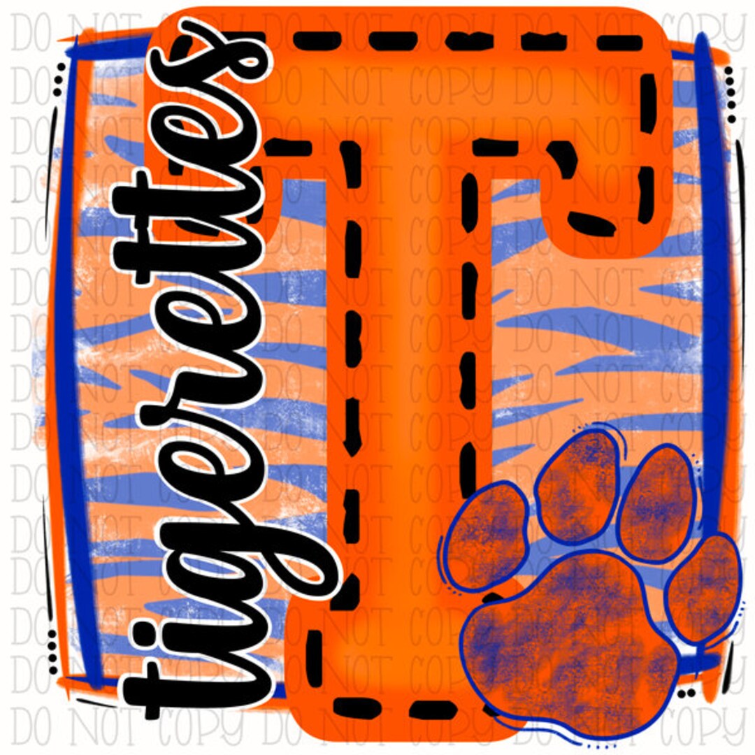 Mullins Tigerettes - Dance Team Kentucky - Blue and Orange - School ...