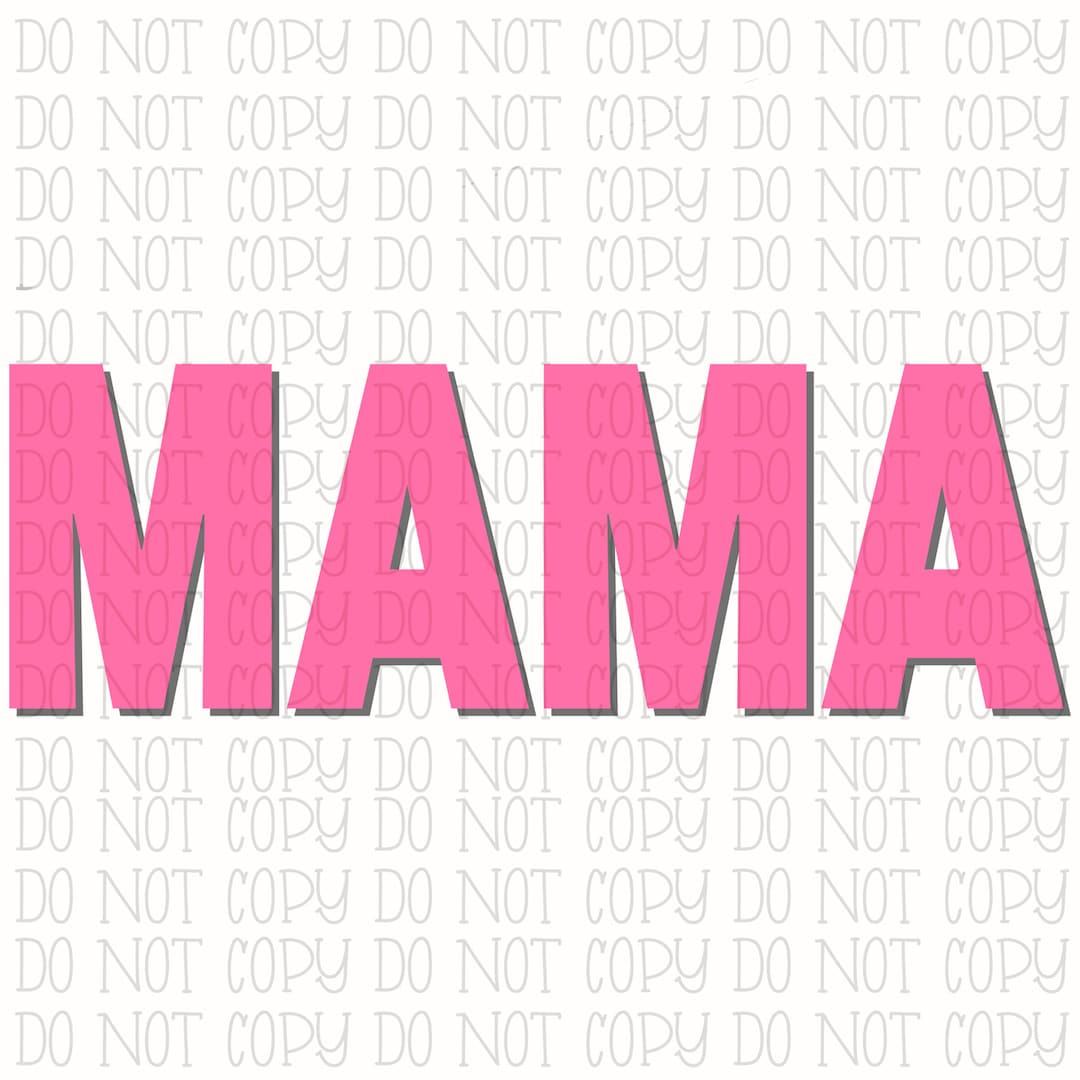 Pink Mama Dada Aunt Mam Mom Mamaw (5 Files - See All Photos) - Digital ...
