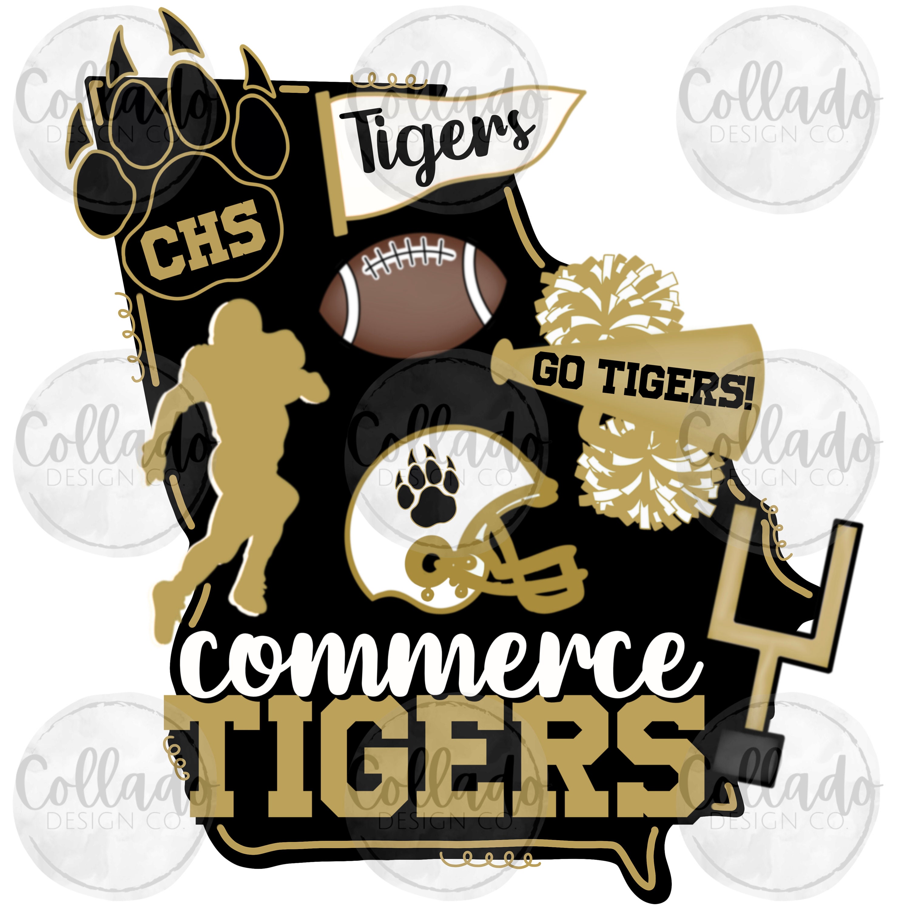 Commerce Tigers Logo