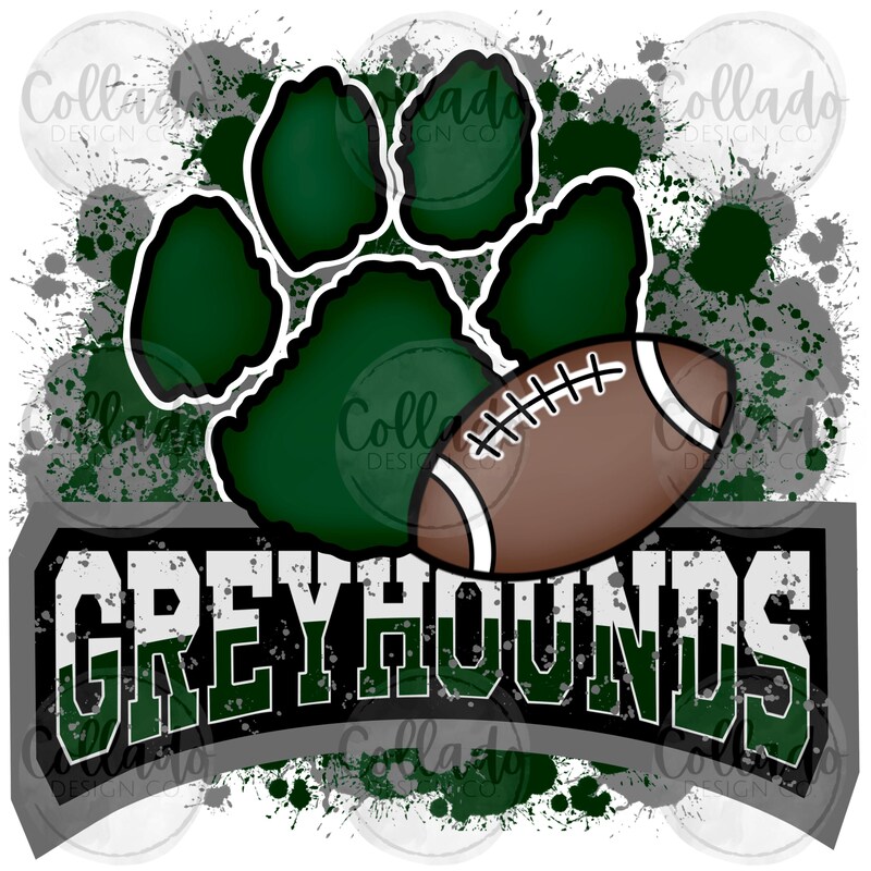 Greyhound Print - Etsy