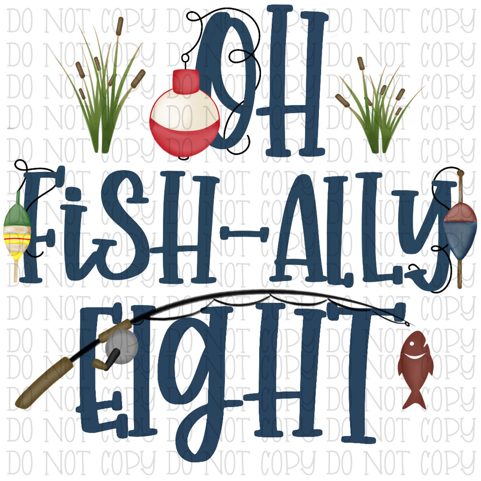 Oh Fish-ally Eight 8 Fishing Lures Kids Birthday Party - Etsy