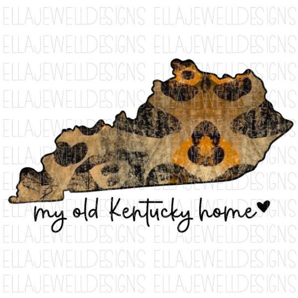 My Old Kentucky Home Print - Etsy