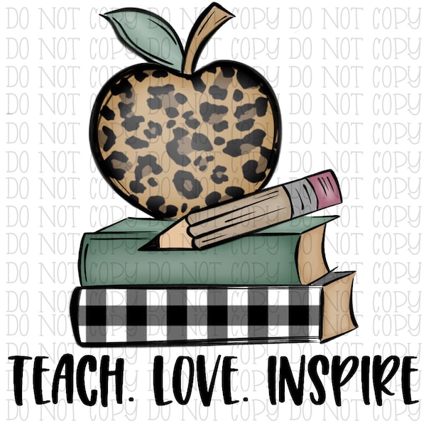 Teach Love Inspire - Etsy