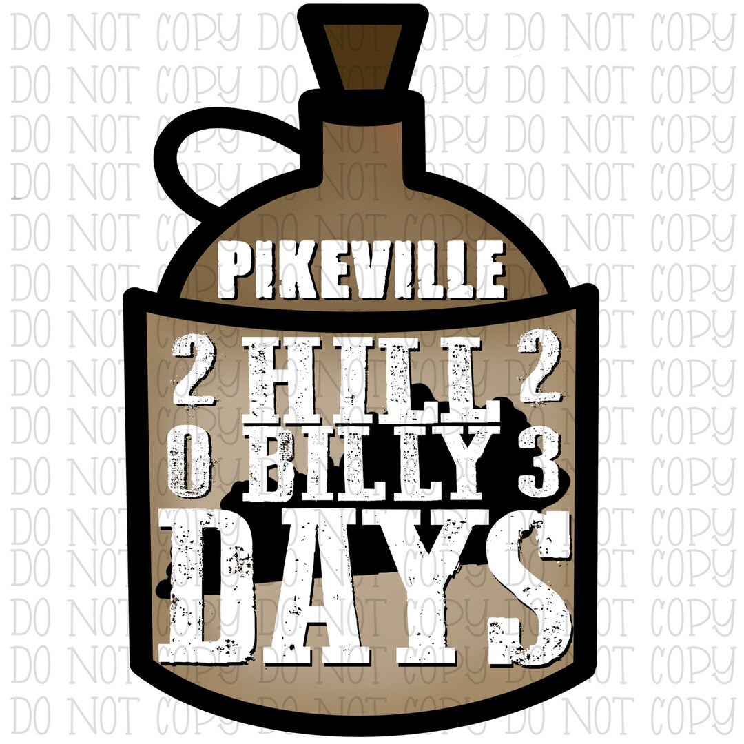 Hillbilly Days 2023 Pikeville Kentucky 606 State Outline KY Digital ...