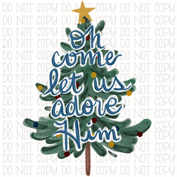 Oh Come Let Us Adore Him Svg - Etsy