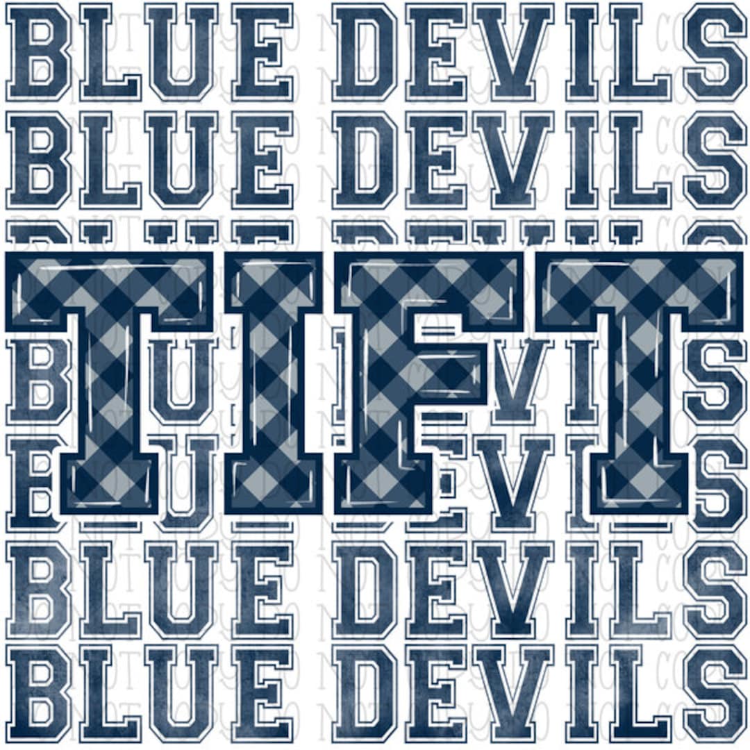 Tift County Blue Devils - Navy and Gray - Georgia - Stack State School ...