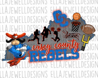 Casey Rebels Svg - Etsy