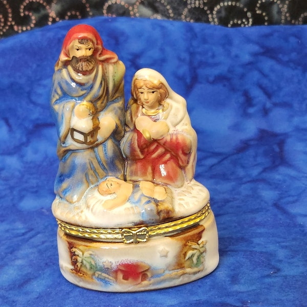Porcelain Nativity - Etsy
