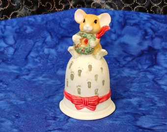 Christmas Mouse Bell - Etsy