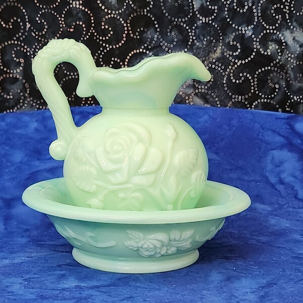 Pitcher and Bowl Set - Etsy