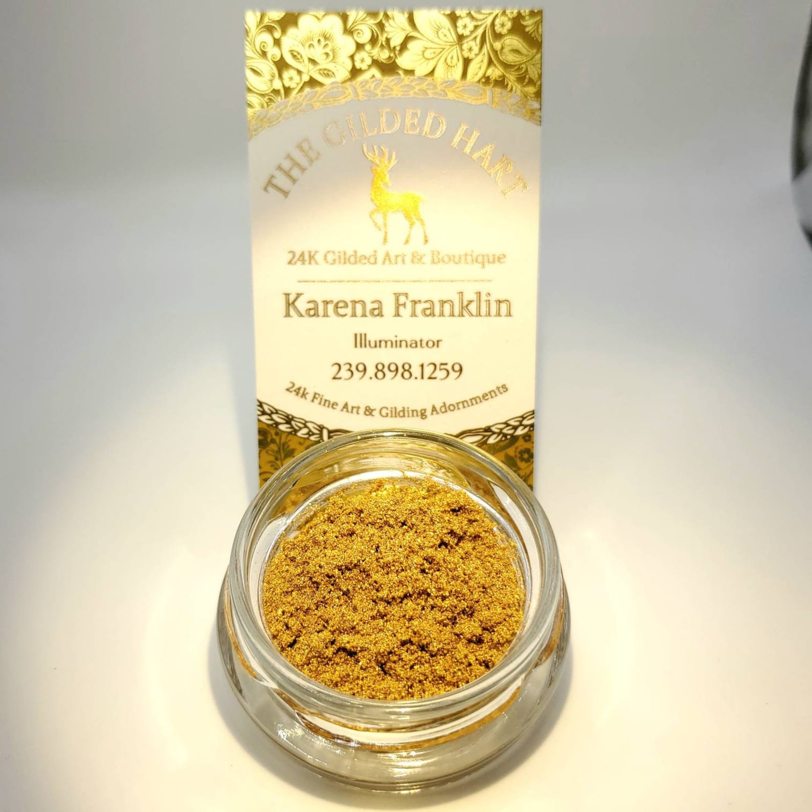 Pure 24k Gold Powder FINE 0.4g - Hand Ground Gilding Powder - Precious ...