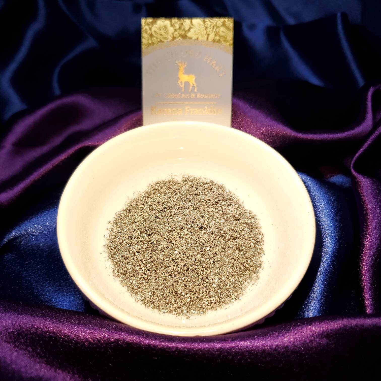 Pure Platinum Powder REGULAR 0.4g - Hand Ground Gilding Powder ...