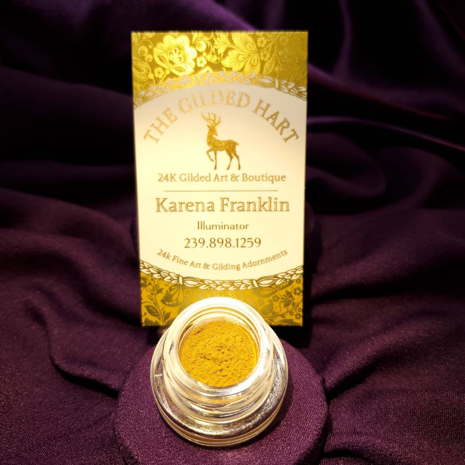 Pure 24k Gold Dust ULTRA FINE 1g Hand Ground Ultra Fine Gilding Dust ...
