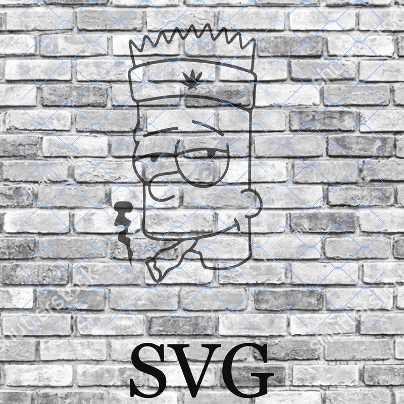 The Simpsons Weed - Etsy