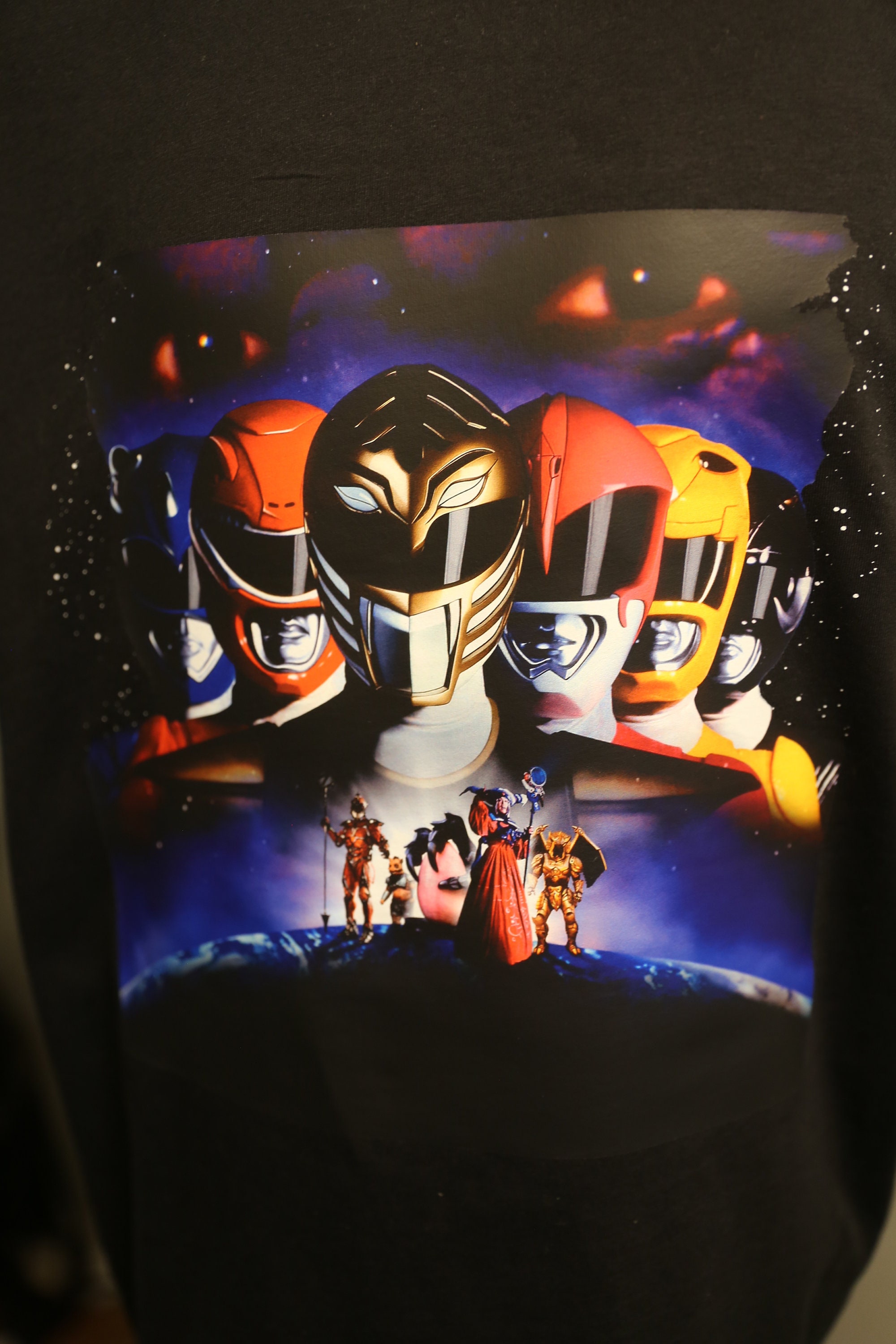 Vintage Poster 90s Movie Mighty Morphin Power Rangers T Shirt Unisex - Etsy