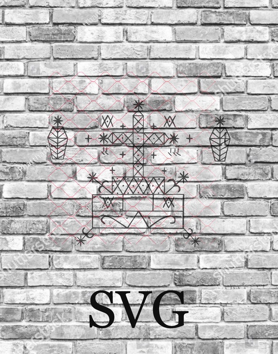 Veve Baron Samedi Svg | Etsy
