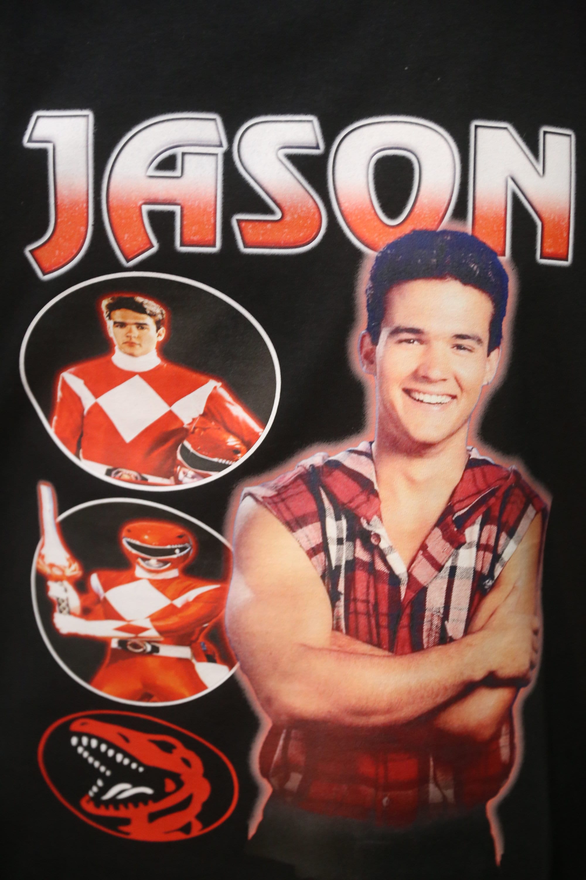 Vintage 90s Jason Red Ranger Mighty Morphin Power Rangers T - Etsy
