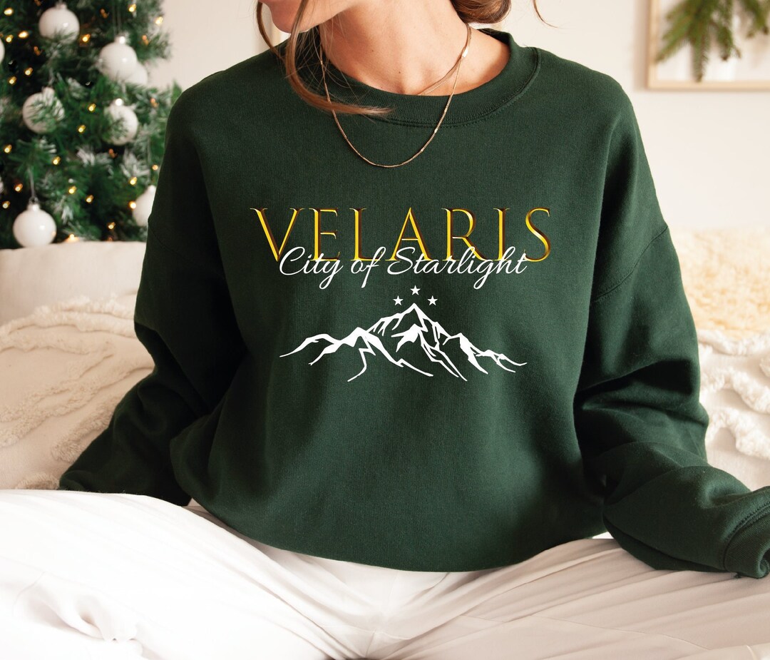 Acotar Velaris Sweatshirt, Thorns and Roses Court of Dreams, Sarah J ...