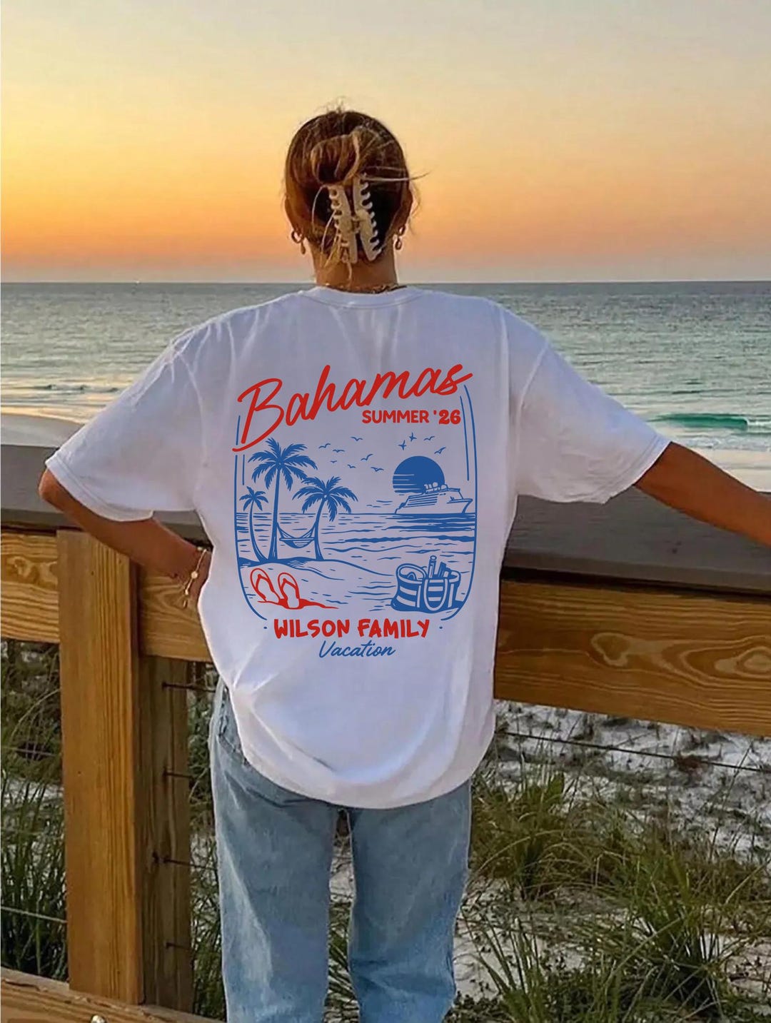 Comfort Colors Custom Family Vacation Shirt, Matching Group Travel Tee ...