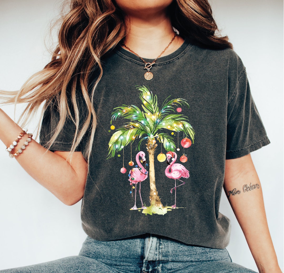 Flamingo T-shirt, Flamingo Graphic Tee, Flamingo Clothing, Flamingo ...