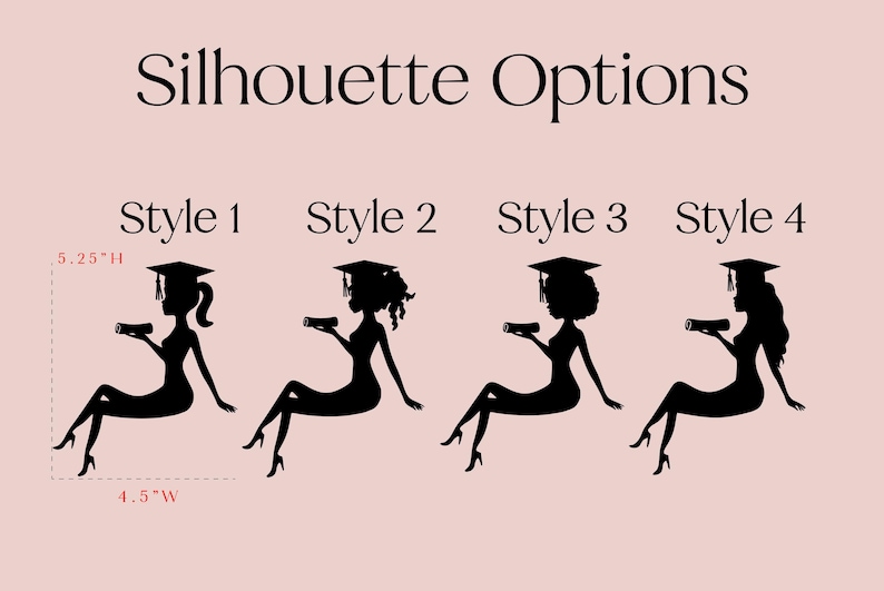 Graduation Girl Cake Topper | Acrylic Grad Cake Topper | Sitting ...