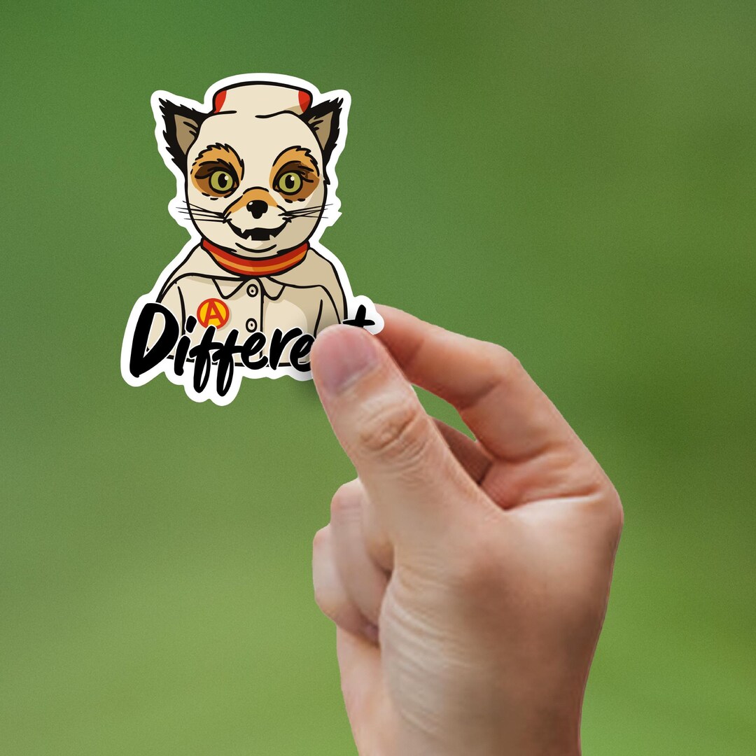 DECAL - Ash - Moody and Eccentric - Mr Fox - Wes Anderson - Etsy